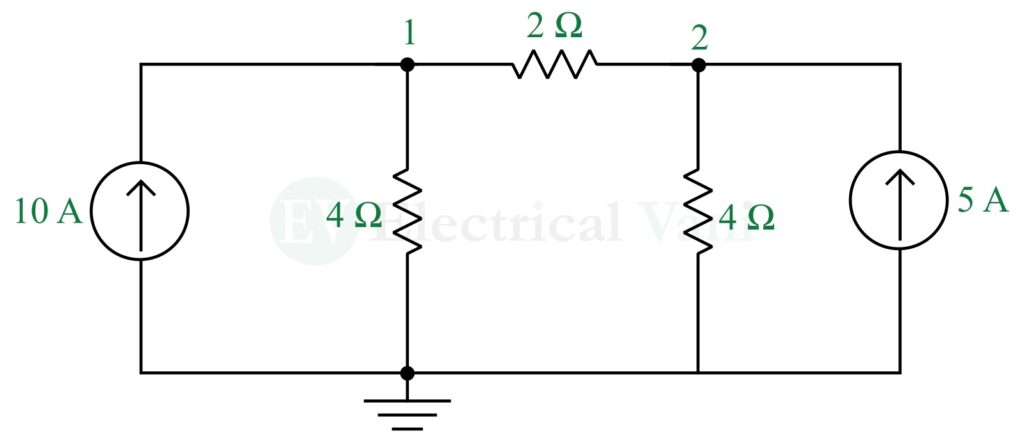 Nodal Analysis - Explanation And Examples - Electrical Vani